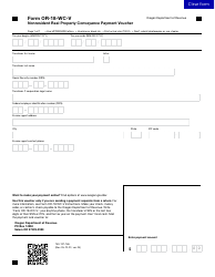Form OR-18-WC-V (150-101-186) Download Fillable PDF or Fill Online Nonresident Real Property ...