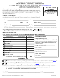 2022 South Dakota Biennial Renewal Form - Fill Out, Sign Online and ...