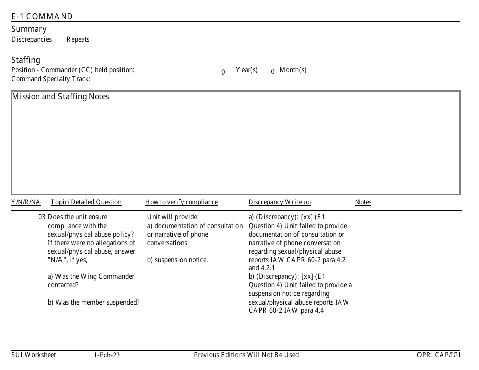 Form E-1 - Fill Out, Sign Online and Download Fillable PDF | Templateroller