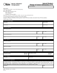 Ohio Emergency Contact Information - Fill Out, Sign Online and Download ...