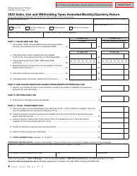 Form 5092 - 2023 - Fill Out, Sign Online and Download Fillable PDF, Michigan | Templateroller