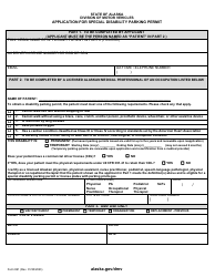 Form 861 Download Fillable PDF or Fill Online Application for Special ...