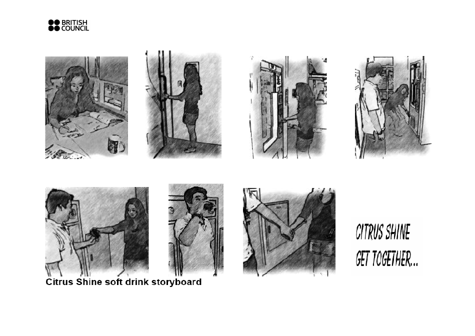 Commercial Storyboard Template - British Council Download Printable PDF ...