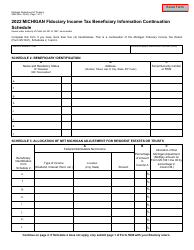 Form MI-1041 - 2022 - Fill Out, Sign Online and Download Fillable PDF ...