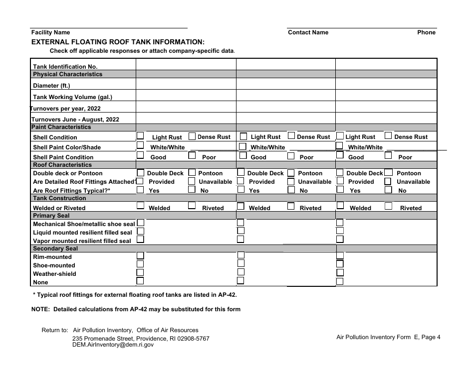 API Form E4 - 2022 - Fill Out, Sign Online and Download Fillable PDF ...