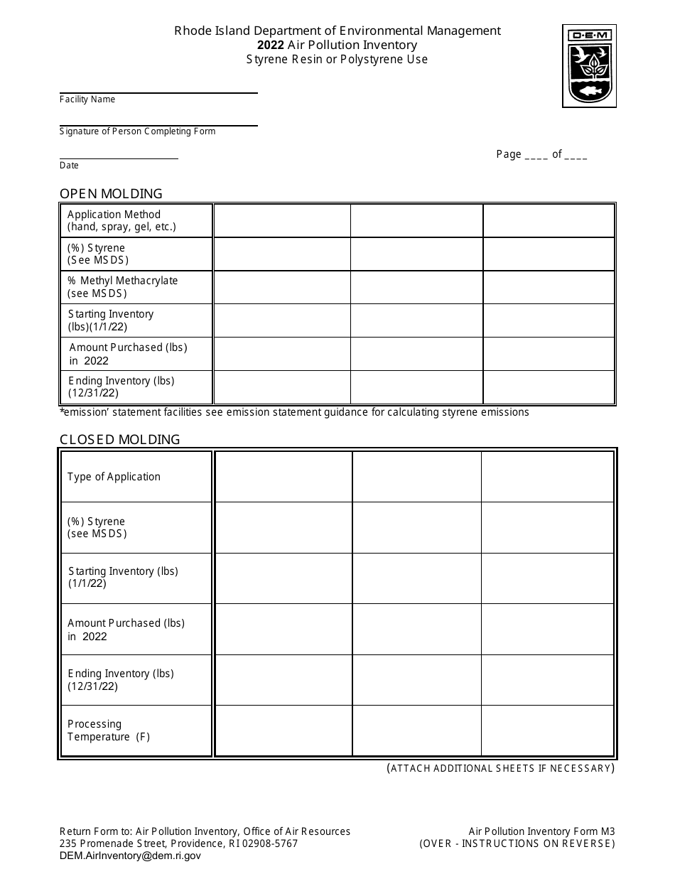 API Form M3 - 2022 - Fill Out, Sign Online and Download Fillable PDF ...