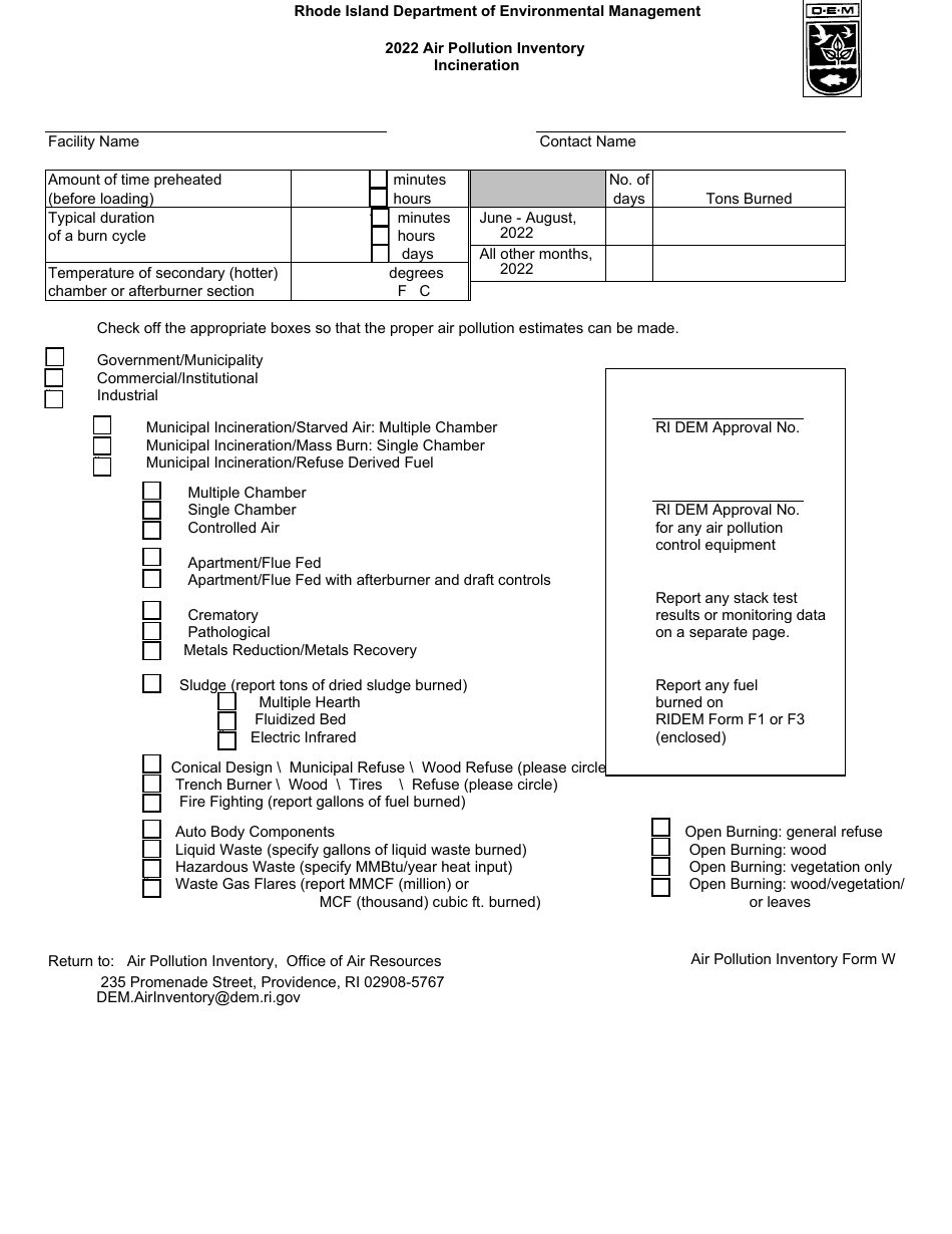 API Form W - 2022 - Fill Out, Sign Online and Download Fillable PDF ...