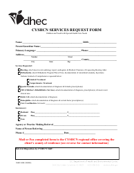 DHEC Form 4377 - Fill Out, Sign Online and Download Printable PDF ...