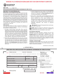 Form REV-276 Download Fillable PDF or Fill Online Application for ...