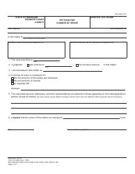 Form PC608P Download Fillable PDF or Fill Online Petition Regarding ...