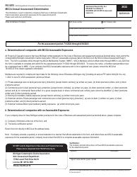 Form FIS0075 - 2023 - Fill Out, Sign Online and Download Fillable PDF, Michigan | Templateroller