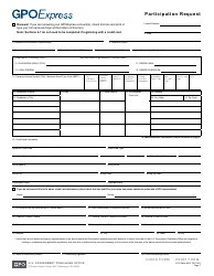 GPO Form 3001 - Fill Out, Sign Online and Download Fillable PDF ...