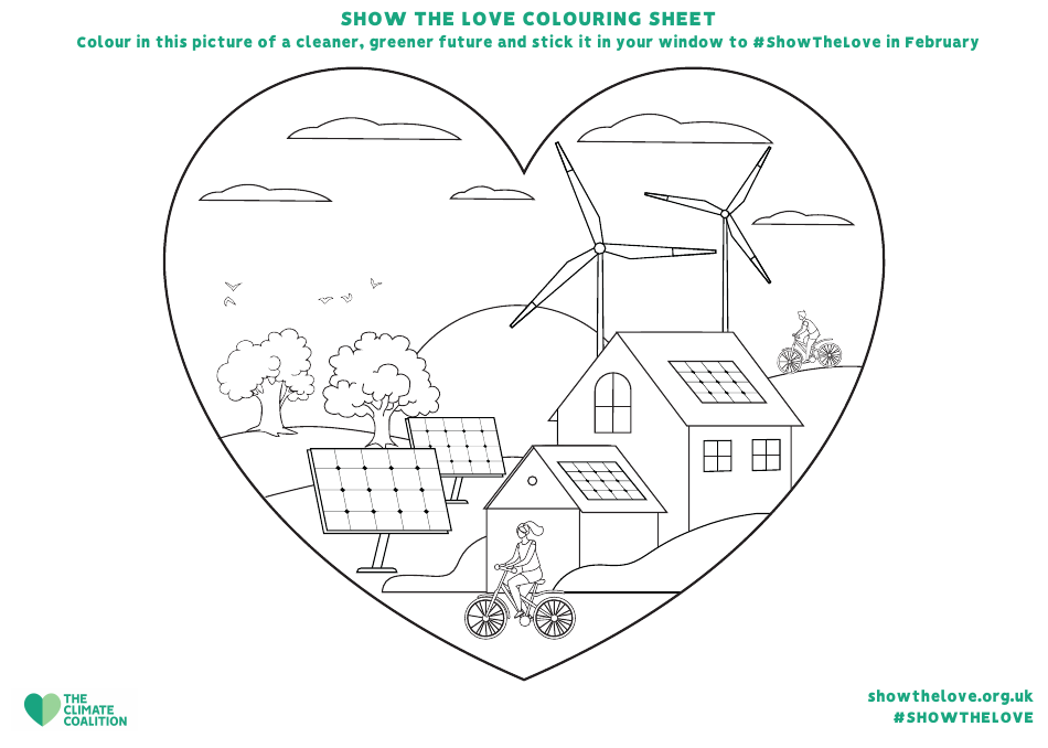 Environment Love Colouring Sheet Download Printable PDF | Templateroller