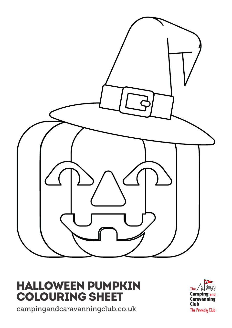 Halloween Pumpkin Colouring Sheet Download Printable PDF | Templateroller