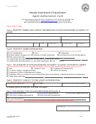 Form 5105SBE Download Printable PDF or Fill Online Agent Authorization ...