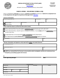 Form LI-218 - Fill Out, Sign Online and Download Fillable PDF, Arizona ...