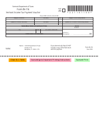 Form VG-116 Download Fillable PDF or Fill Online Vermont DMV Record ...