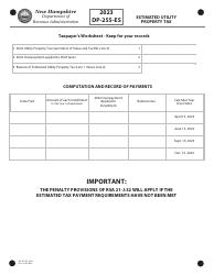 Form DP-255-ES - 2023 - Fill Out, Sign Online and Download Fillable PDF ...
