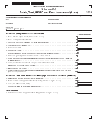 2022 Massachusetts Estate, Trust, REMIC and Farm Income and (Loss ...