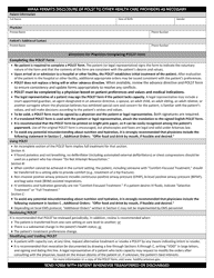 Arkansas Polst Form - Fill Out, Sign Online and Download PDF ...