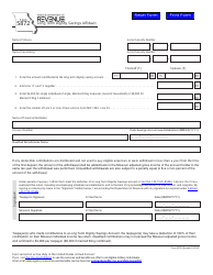 Form 5872 - Fill Out, Sign Online and Download Fillable PDF, Missouri ...