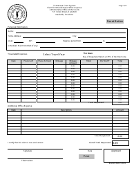 Tennessee State Courts Forms PDF templates. download Fill and print for ...
