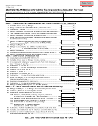 Form 777 Download Fillable PDF or Fill Online Resident Credit for Tax ...
