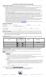 Montana Active Duty Military Leave Election Form - Fill Out, Sign ...