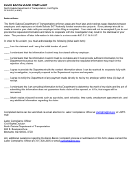 Form SFN60557 - Fill Out, Sign Online and Download Fillable PDF, North ...