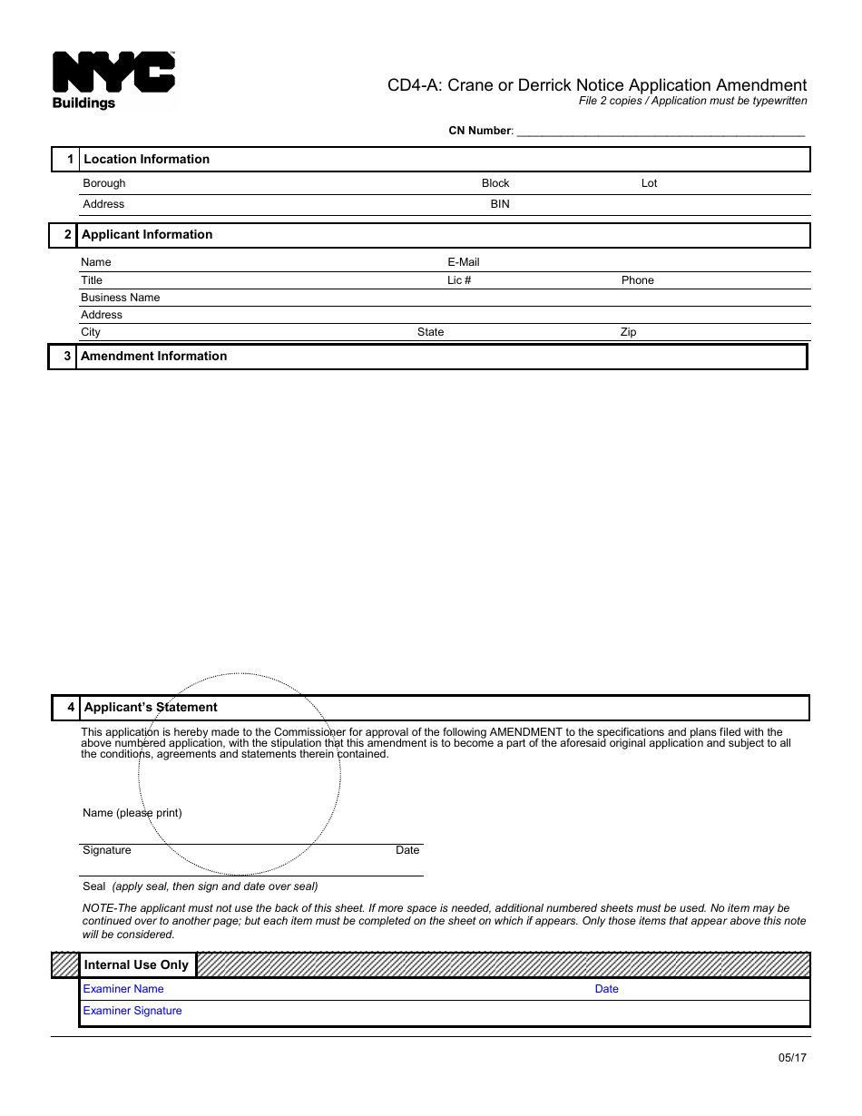 Form CD4-A - Fill Out, Sign Online and Download Fillable PDF, New York ...