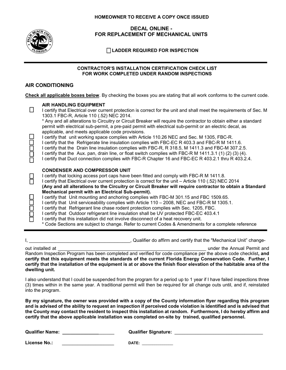 City of Palm Beach, Florida Decal Online - for Replacement of ...