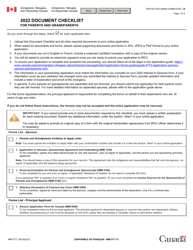 Form IMM5771 - Fill Out, Sign Online and Download Fillable PDF, Canada ...