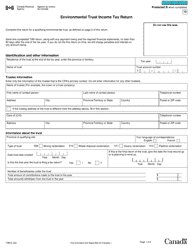 Form T3M - Fill Out, Sign Online and Download Fillable PDF, Canada | Templateroller