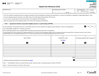Form T2 Schedule 8 - Fill Out, Sign Online and Download Fillable PDF ...