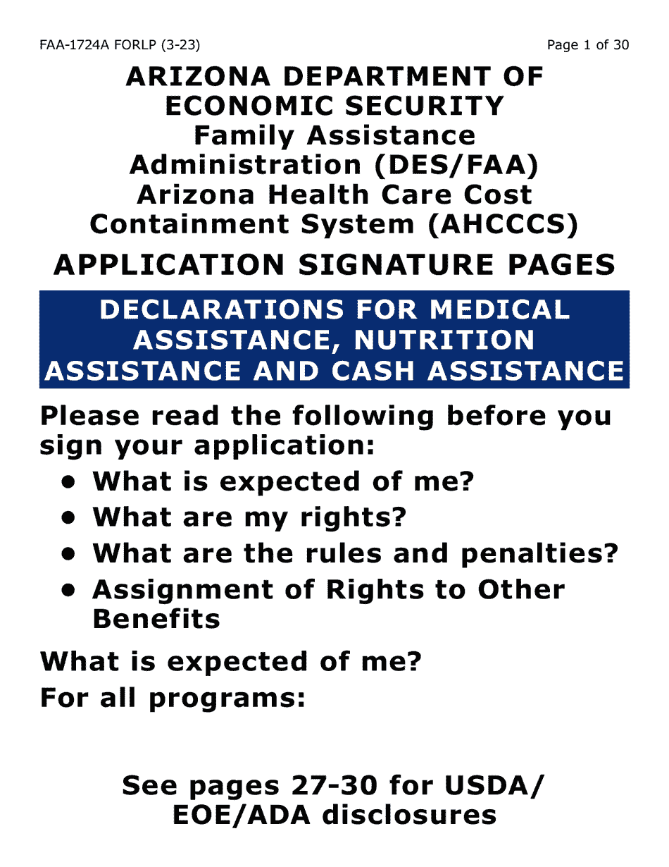 Form FAA-1724A-LP - Fill Out, Sign Online and Download Fillable PDF ...