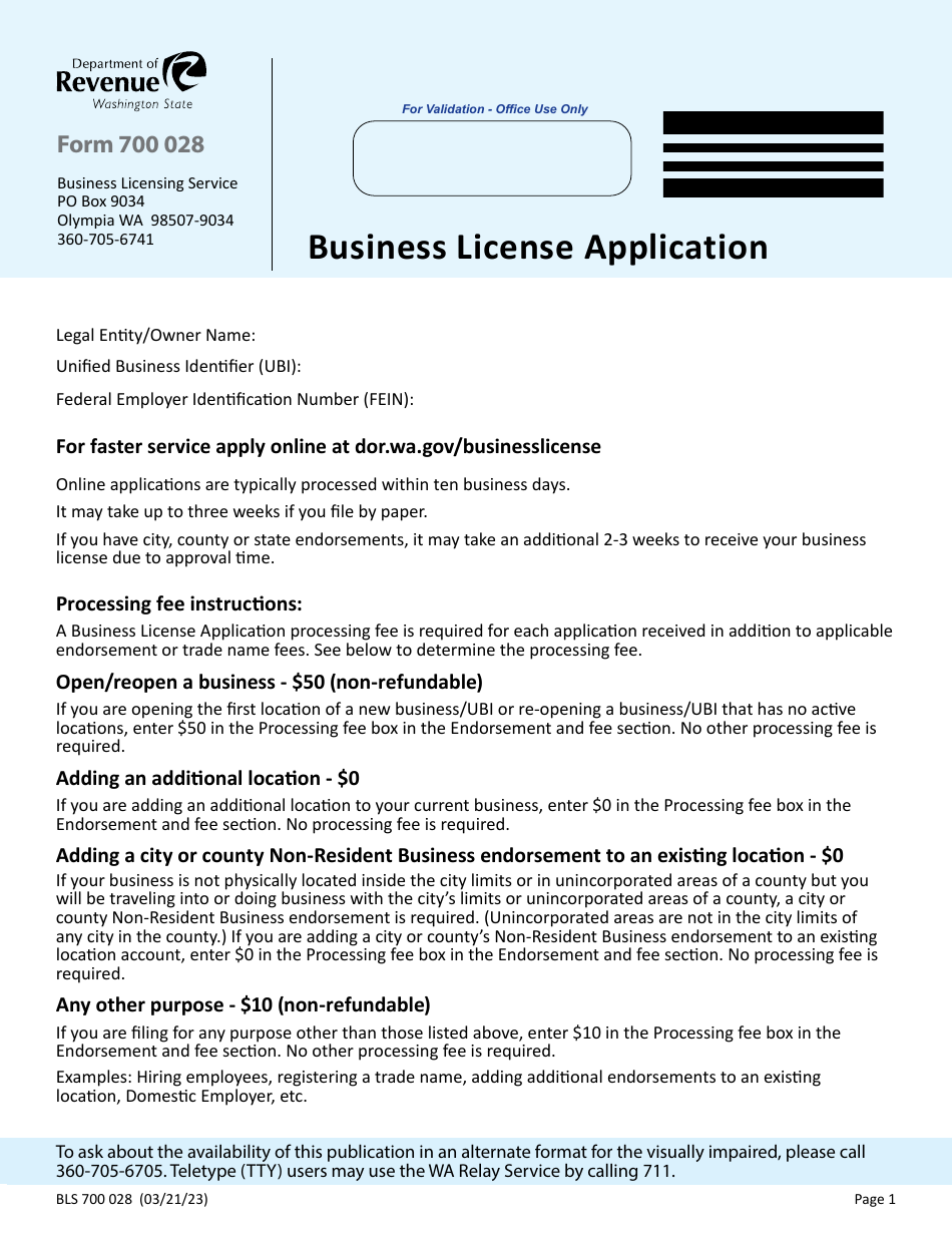 Form BLS700 028 - Fill Out, Sign Online and Download Fillable PDF ...
