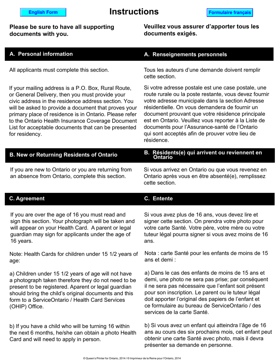 Form 0265-82 - Fill Out, Sign Online and Download Fillable PDF, Ontario ...