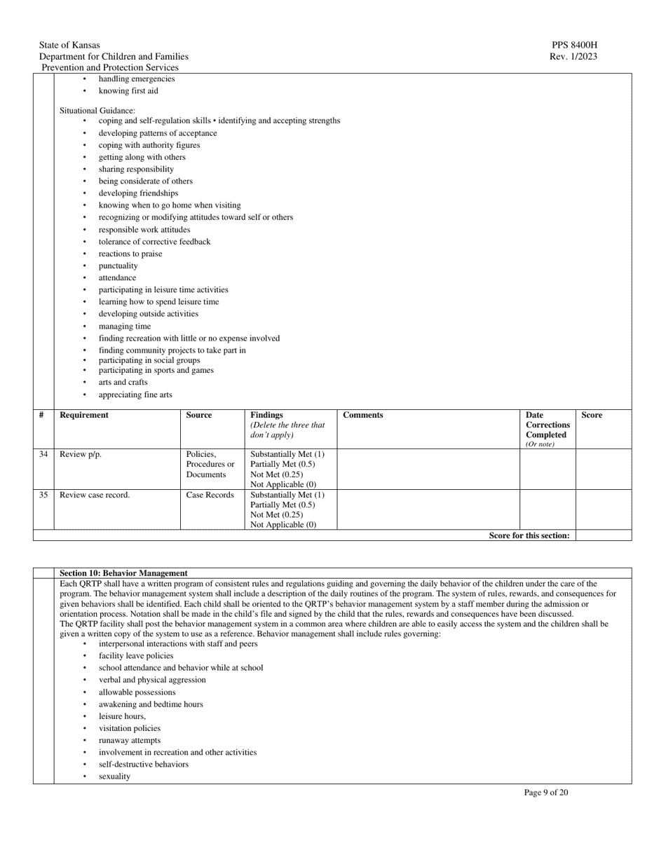 Form PPS8400H - Fill Out, Sign Online and Download Printable PDF ...