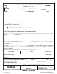 Form CLK/CT.791 - Fill Out, Sign Online and Download Fillable PDF ...