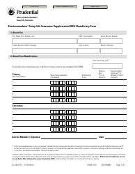 Form SGLV8286S Download Fillable PDF or Fill Online Servicemembers ...