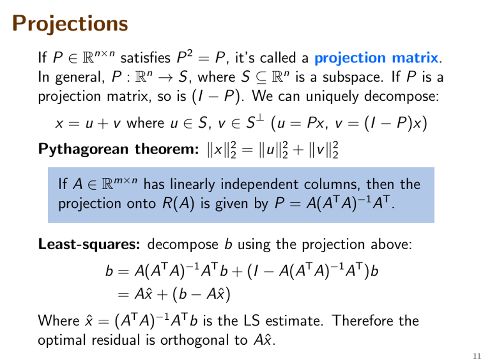 Linear Algebra Cheat Sheet - University Of Wisconsin-madison Download 
