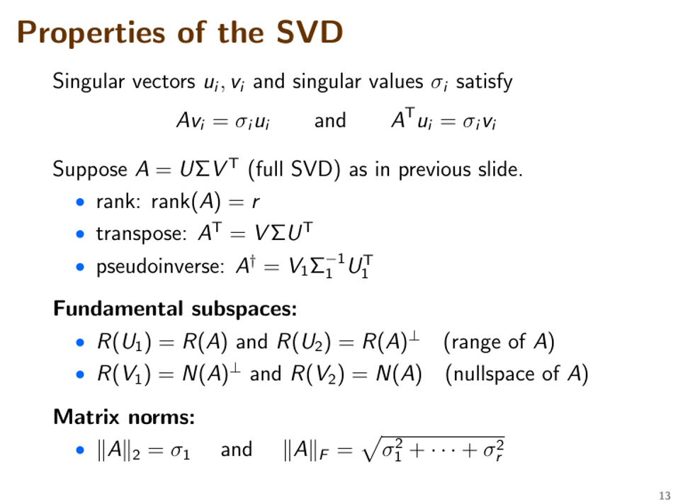 Linear Algebra Cheat Sheet - University of Wisconsin-Madison Download ...