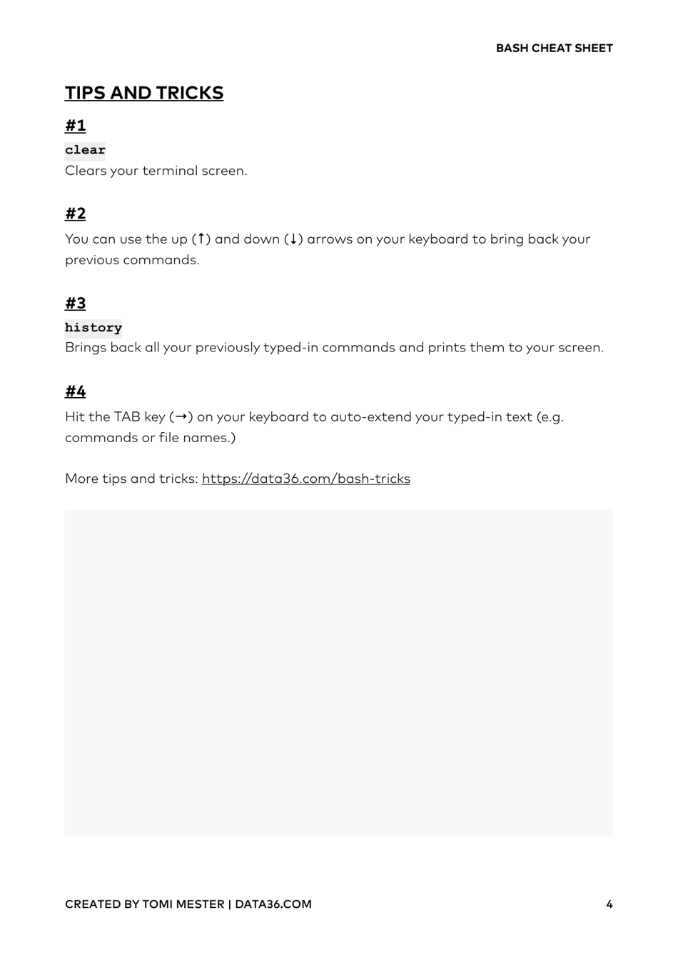 Bash Cheat Sheet Download Printable PDF | Templateroller Bash Cheat Sheet Download Printable PDF | Templateroller