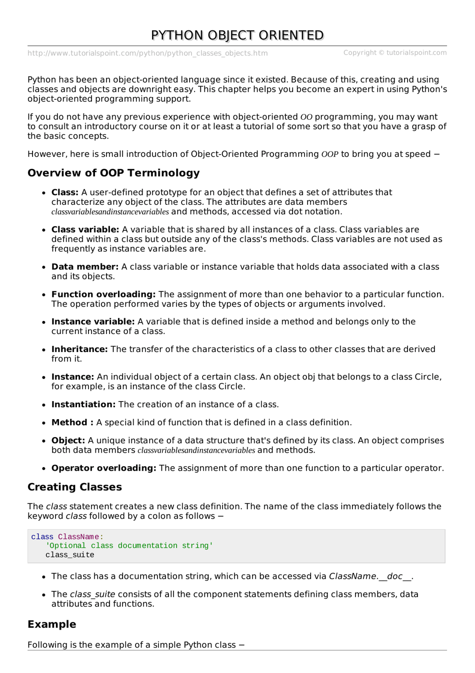 Python Oop Cheat Sheet Download Printable PDF | Templateroller Python Oop Cheat Sheet Download Printable PDF | Templateroller