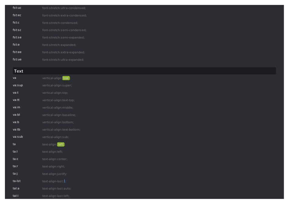 Emmet Syntax Cheat Sheet - Black Download Printable PDF | Templateroller
