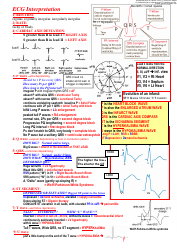 Ecg Interpretation Cheat Sheet Download Printable PDF | Templateroller