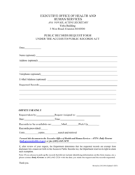 Oregon Public Records Request Form Download Printable PDF | Templateroller