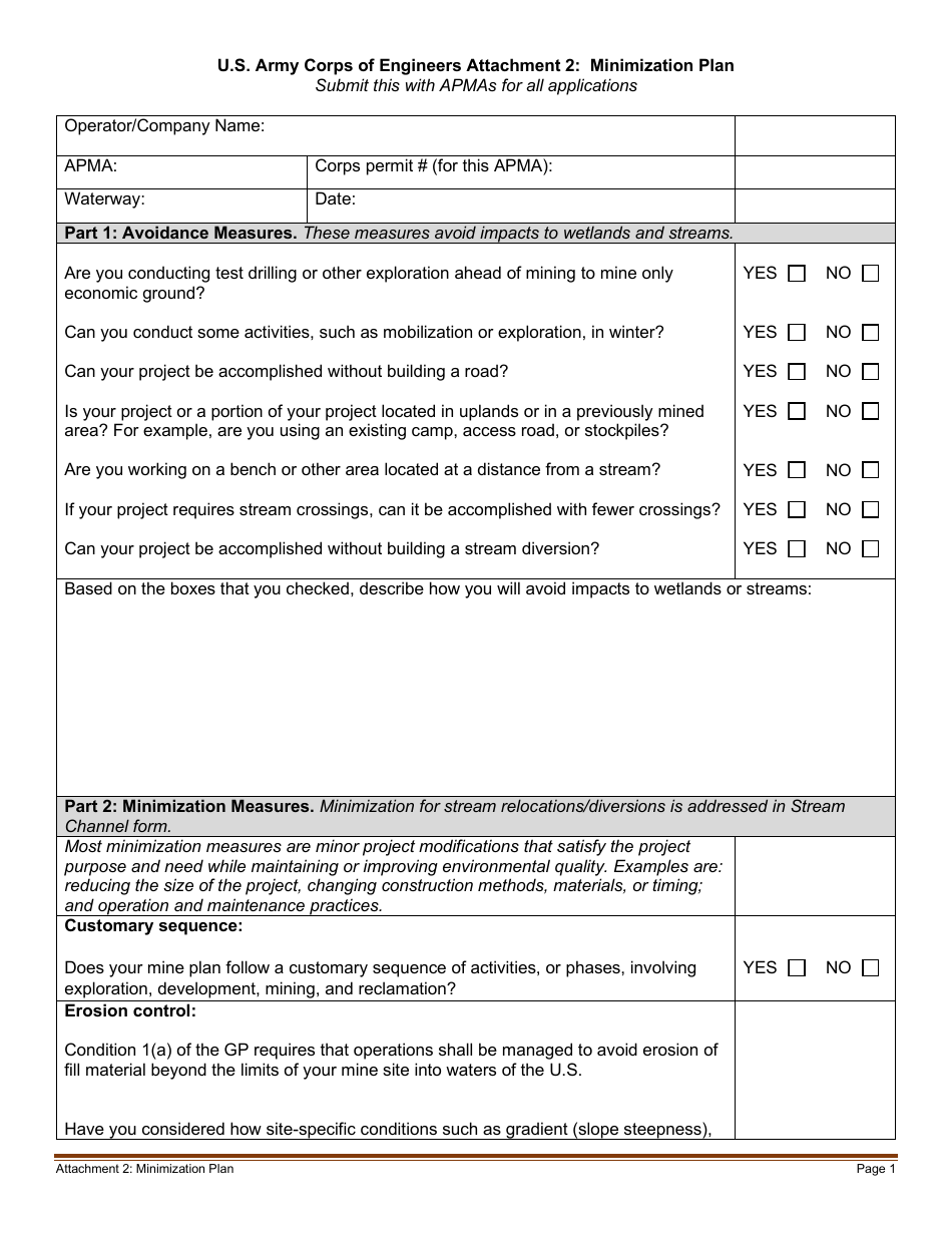 Minimization Plan - Fill Out, Sign Online and Download PDF | Templateroller
