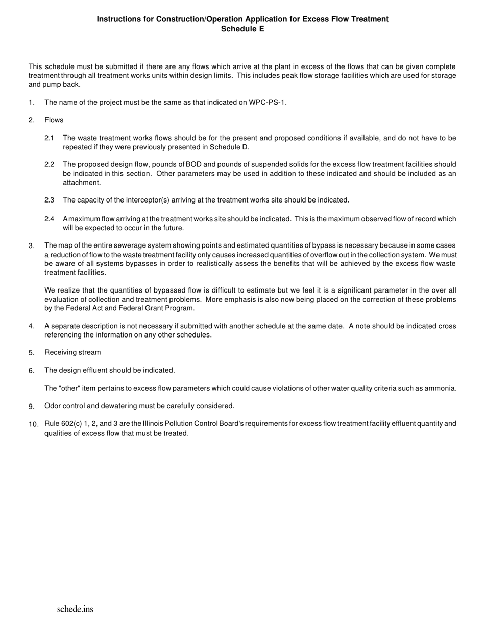 Illinois Excess Flow Treatment - Fill Out, Sign Online and Download PDF ...