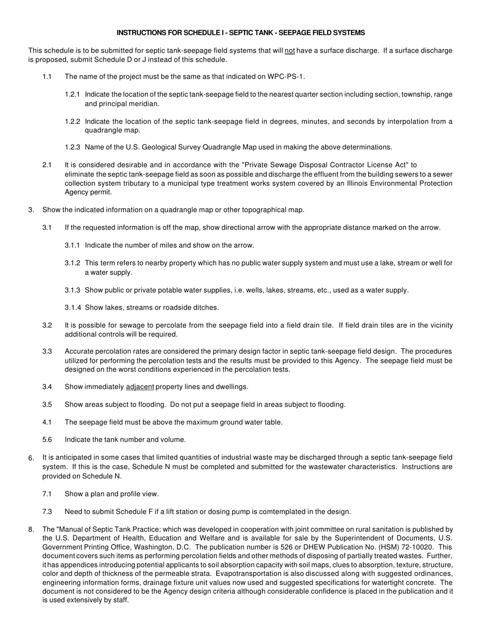 Form IL532-0017 (WPC157) Schedule I - Fill Out, Sign Online and ...
